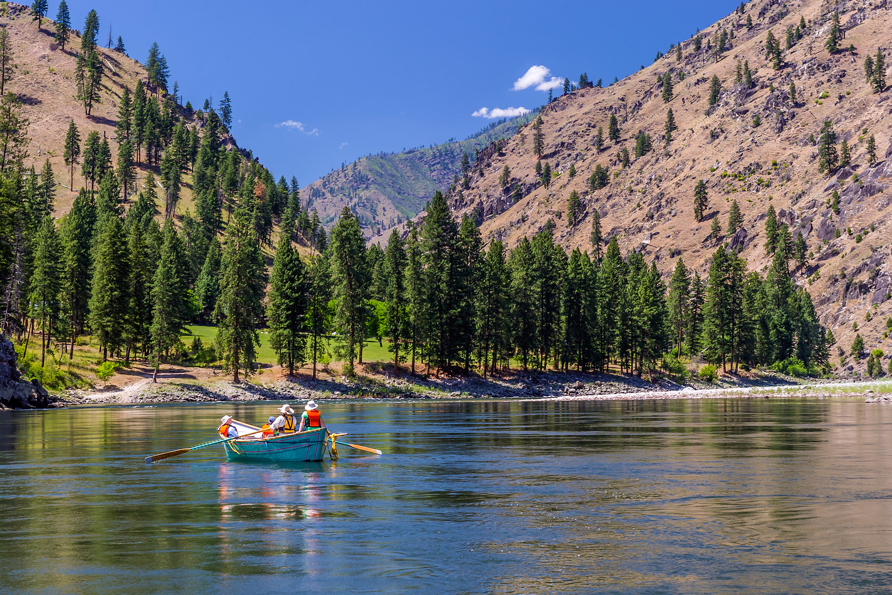 Idaho Rafting on the Main & Lower Salmon River - OARS