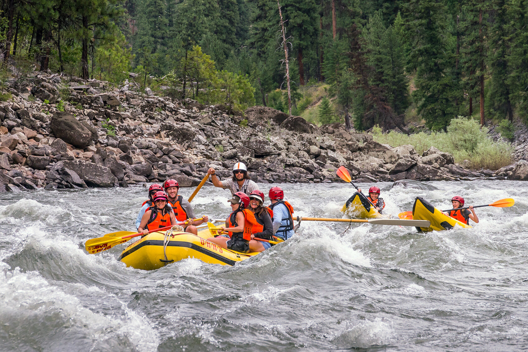 Main Salmon River Rafting Trips in Idaho - OARS