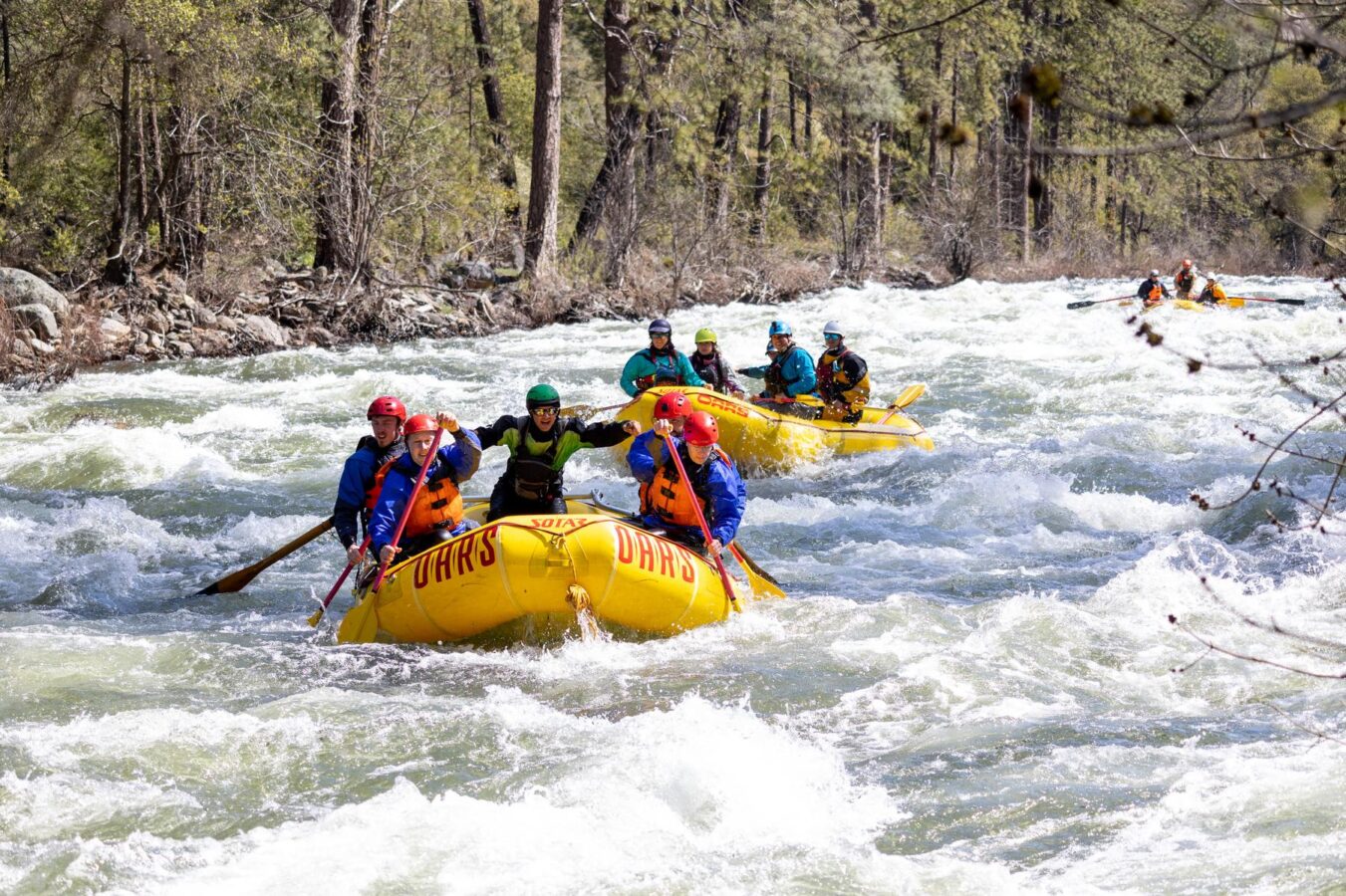 Early Season River Rafting: Layering 101 – OARS