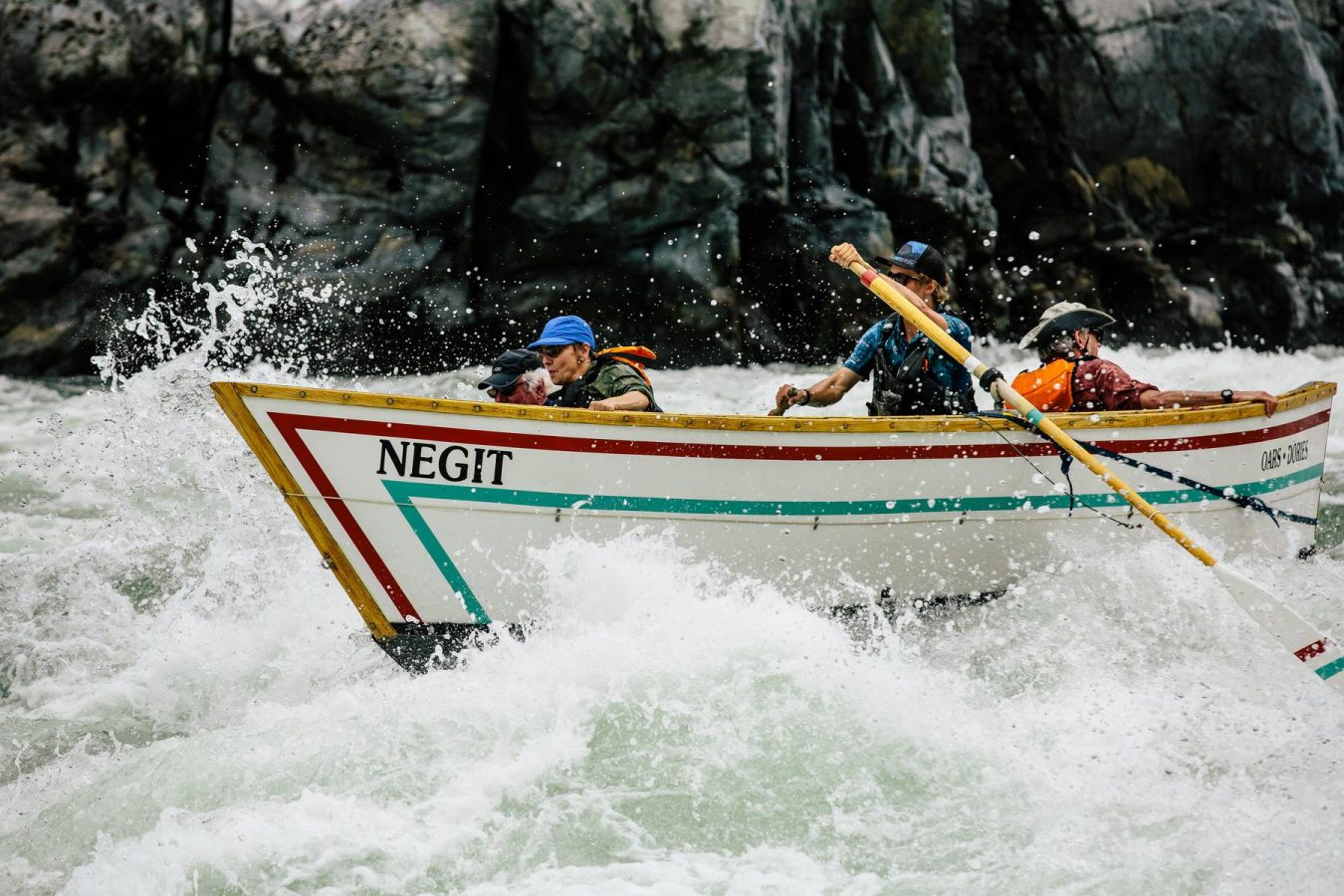 The Ups and Downs of Rowing Whitewater Dories